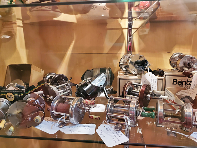 Reel-y cool finds! These vintage fishing reels are sure to lure in collectors. Time to cast your net and see what you catch!