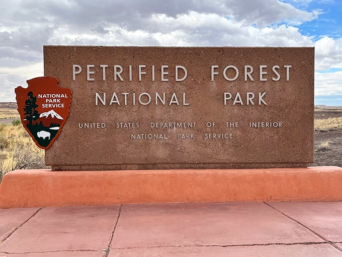 The original Instagram filter: This park sign promises views that'll make your smartphone camera feel inadequate.