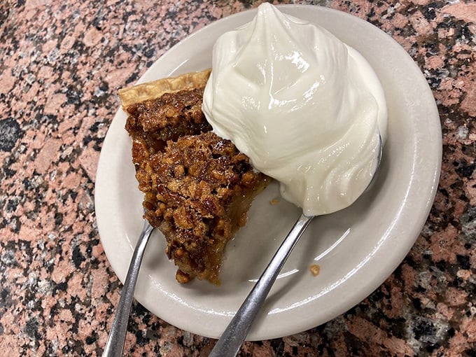 Pecan pie so good, it'll make you question why you ever wasted calories on lesser desserts. It's Texas on a plate, y'all.