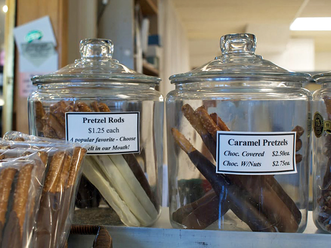 Pretzel rods or magic wands? These chocolate-dipped delights might just cast a spell on your taste buds.