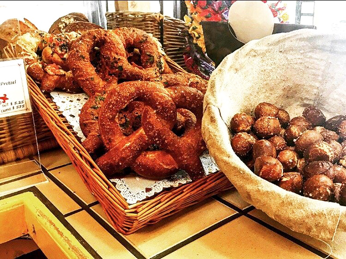 Pretzels with an attitude: twisted, salty, and unapologetically delicious. These bad boys are the James Deans of the bakery case.