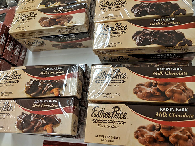 Bark with bite! These almond and raisin-studded chocolate slabs are like the caveman's club of the candy world &ndash; deliciously primitive and irresistible.