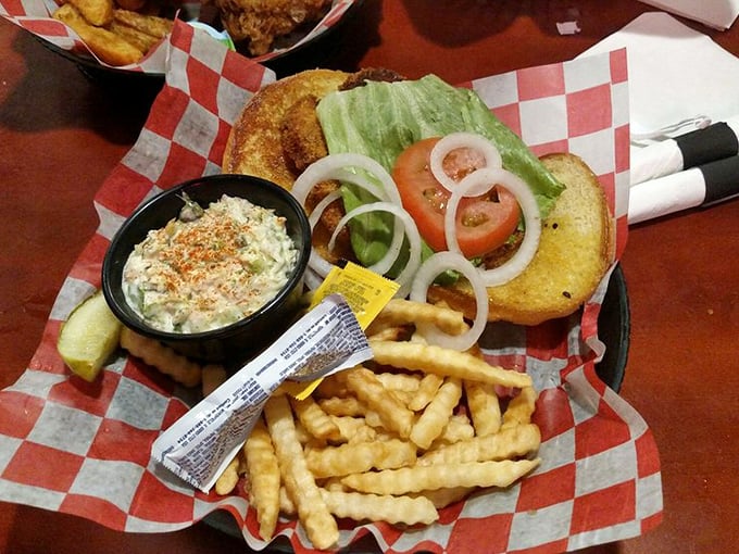 A sandwich that demands respect! Sneaky's Pride isn't just a meal, it's a monument to the art of comfort food.