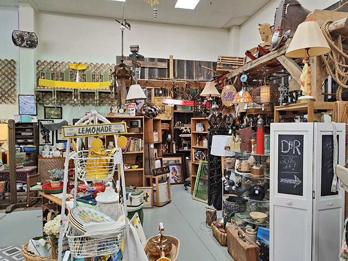 A treasure trove that puts pirate hoards to shame. X marks the spot... and it's everywhere in this booth!