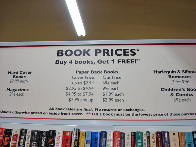 Bargain hunters, take note! These book prices are so low, you'll feel like you're stealing &ndash; but it's all perfectly legal, we promise.