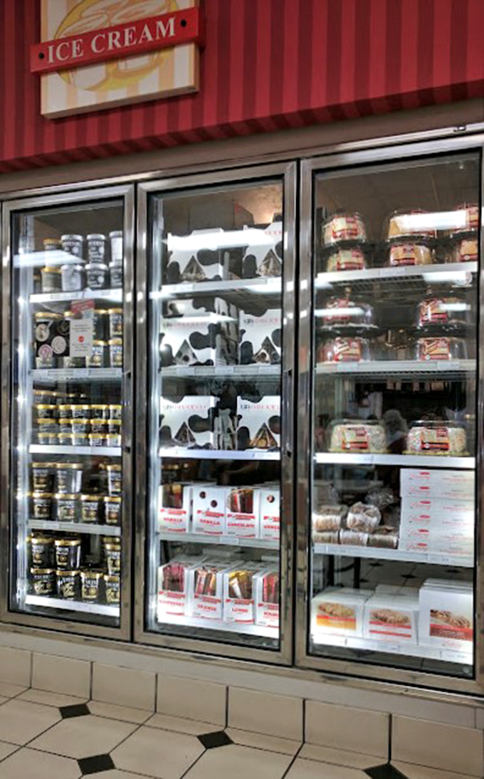 A dairy lover's treasure trove! These fridges are stocked with enough creamy goodness to make a lactose-intolerant person weep with envy.