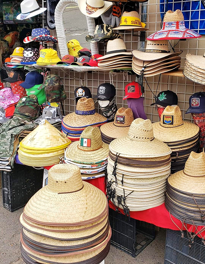 Hat's entertainment! From cowboy cool to beach-ready chic, this headwear haven has you covered... literally.