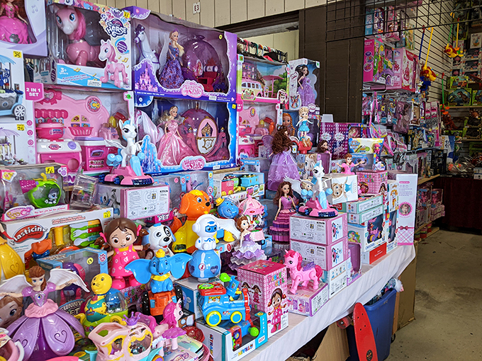 Toy story come to life! This pink paradise is where Barbie dreams come true and wallets go to die. Parents, enter at your own risk!