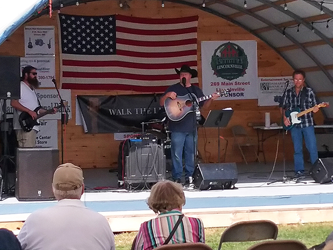 Yeehaw! Nothing says "Maine heritage" quite like a good old-fashioned hootenanny. These folks are keeping tradition alive, one twang at a time.
