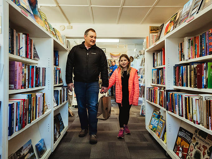 Family bonding over books &ndash; a heartwarming scene that's better than any Hallmark movie. Pass the reading glasses, not the remote!