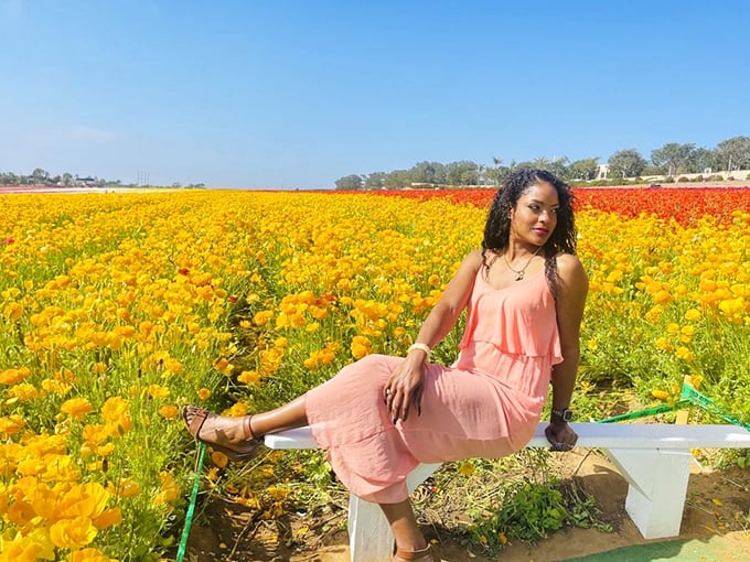 Strike a pose! This flower field offers the perfect backdrop for photos that'll make your holiday cards the envy of the neighborhood.