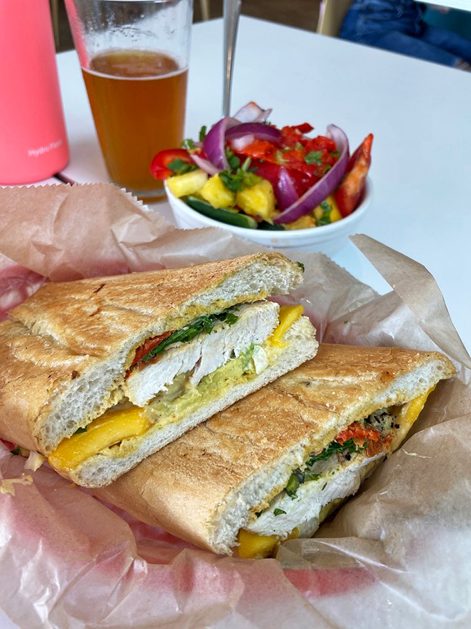 Pollo Asado, take two! This sandwich is ready for its big break, and your taste buds are the adoring fans.