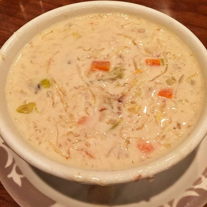 This sauerkraut soup is so comforting, it could make even the sourest kraut smile. It's a warm hug in a bowl.