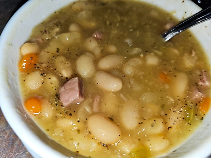 A hug in a bowl! This hearty soup is like a warm embrace from the inside out. Spoon not included, but highly recommended.