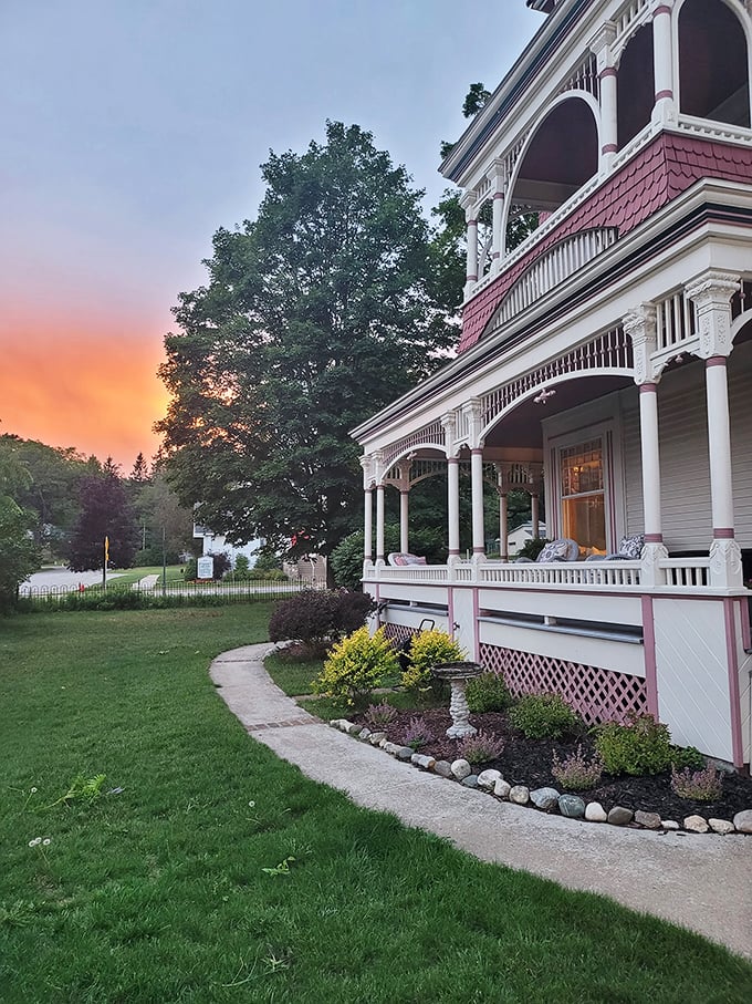 As the sun sets on your Victorian adventure, soak in the warm glow. It's like an 1800s Instagram filter, but with 100% more reality.