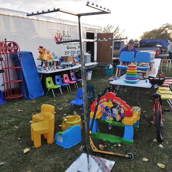 Toy soldiers and teddy bears, unite! This playful parade of playthings is enough to make Peter Pan consider growing up... almost.