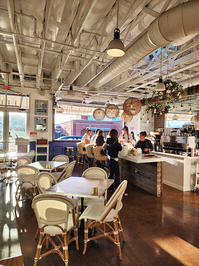 JoJo's vibe is cooler than the other side of the pillow. With lighting this perfect, even your breakfast will be ready for its Instagram close-up.