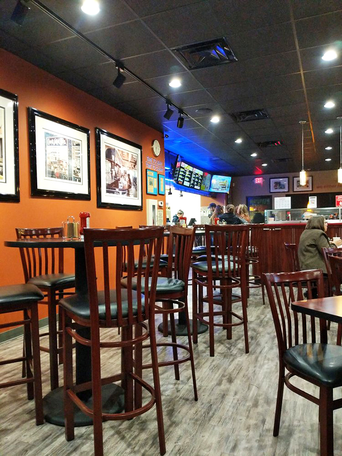 The ambiance here is as warm as fresh apple pie. It's comfort food for your eyes before your taste buds join the party.