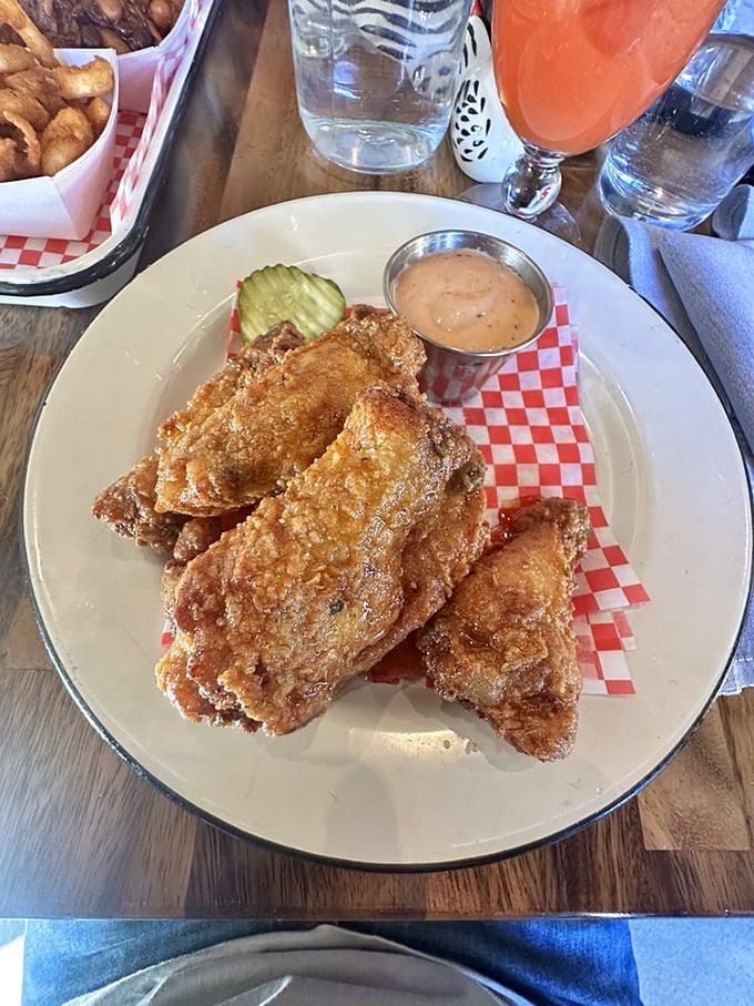 Wings so good, they'll make you forget about your diet faster than you can say "cheat day." Resistance is futile!