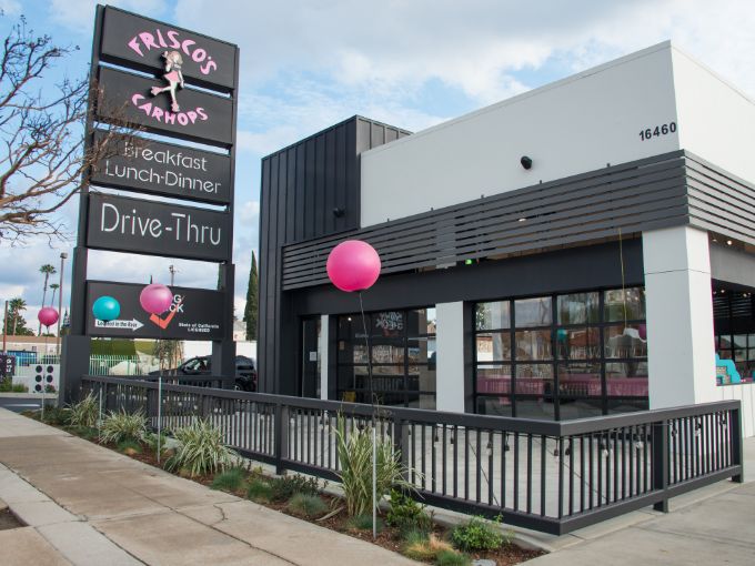 Frisco's Carhop Drive-Thru: Whittier's blast from the past! Where the 1950s are always in high gear.