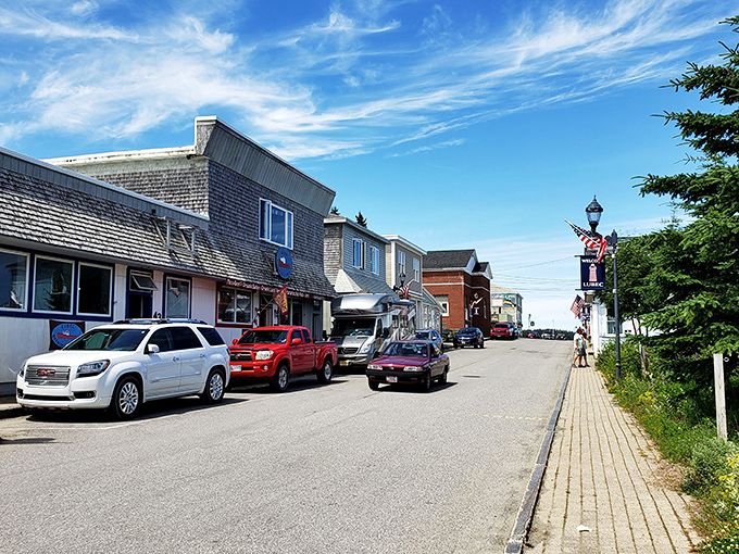 Candy-striped and camera-ready. Lubec has West Quoddy Head Lighthouse that stands guard over some of Maine's most dramatic coastline.