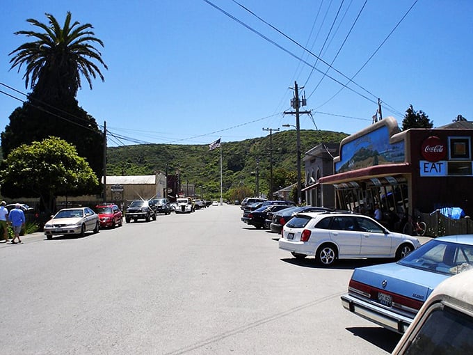 Pescadero's main drag: Small town, big flavors. That artichoke bread? It's worth the trip alone.