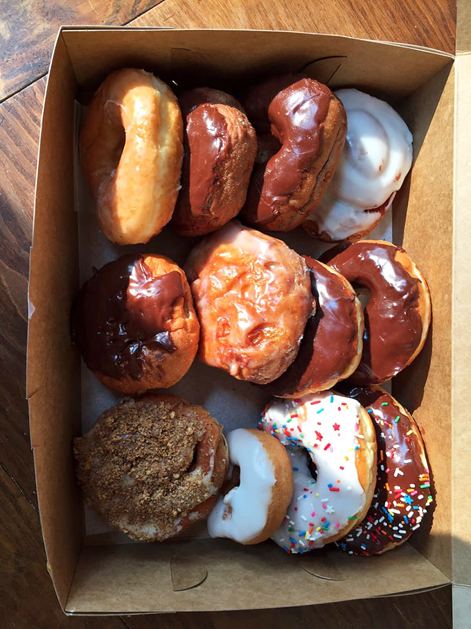 A dozen donuts for $9? That's not just a deal, it's practically grand larceny of the sweetest kind.