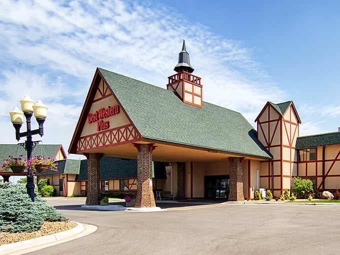 Best Western Plus: Bringing a touch of Bavarian charm to your road trip. It's like sleeping in a gingerbread house, minus the risk of being eaten by a witch.