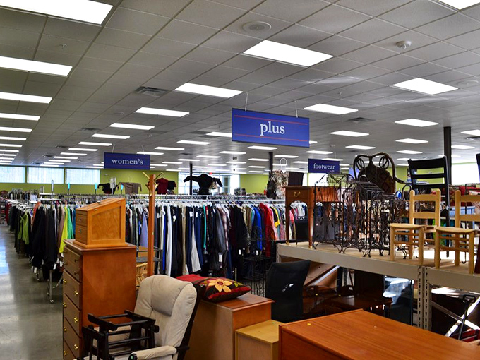 Furniture fantasyland! From cozy armchairs to sturdy dressers, it's like IKEA met your cool aunt's attic. Time to redecorate!