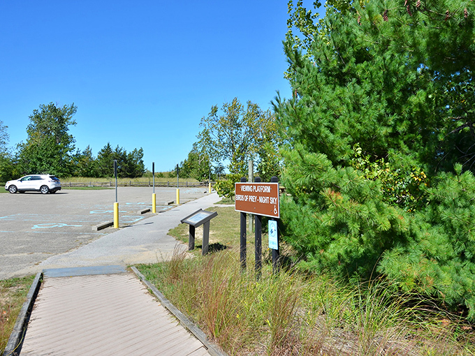 Park and play! This lot isn't just for cars &ndash; it's the gateway to your next great Michigan adventure.