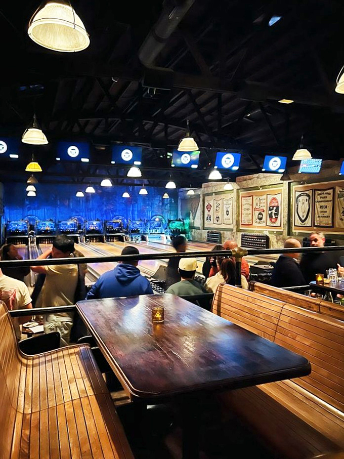 Friends don't let friends bowl sober. Laughter, libations, and lanes &ndash; the holy trinity of a great night out.