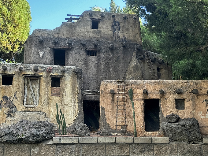 Who knew the Flintstones were mini-golf fans? This prehistoric-themed hole adds a touch of "yabba dabba doo" to your game.