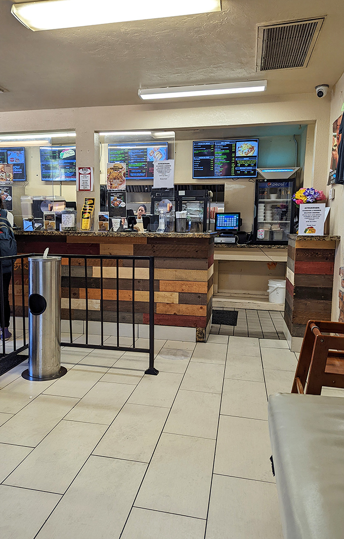 Service with a smile! Elmer's friendly staff is ready to guide you through their menu of Mexican marvels.