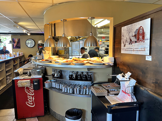 Behind the scenes at flavor central. These kitchen maestros are orchestrating a symphony of sizzles, flips, and delicious aromas.