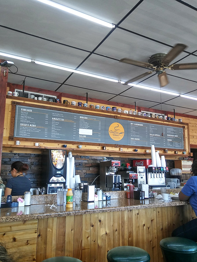 Where the magic happens! Behind this counter, breakfast wizards conjure up plates of pure morning bliss.