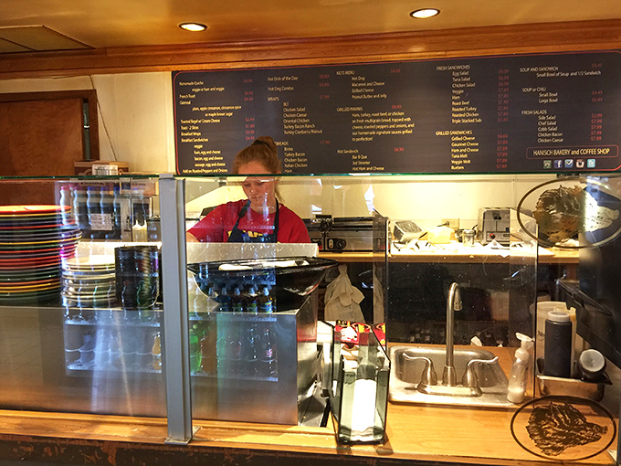 Behind the scenes of deliciousness! The staff here are like pastry ninjas, crafting joy one baked good at a time.