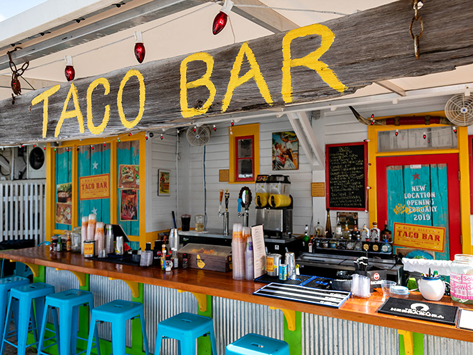Taco 'bout a good time! This vibrant taco bar is like a fiesta for your taste buds. Sombreros optional, but enthusiasm required!