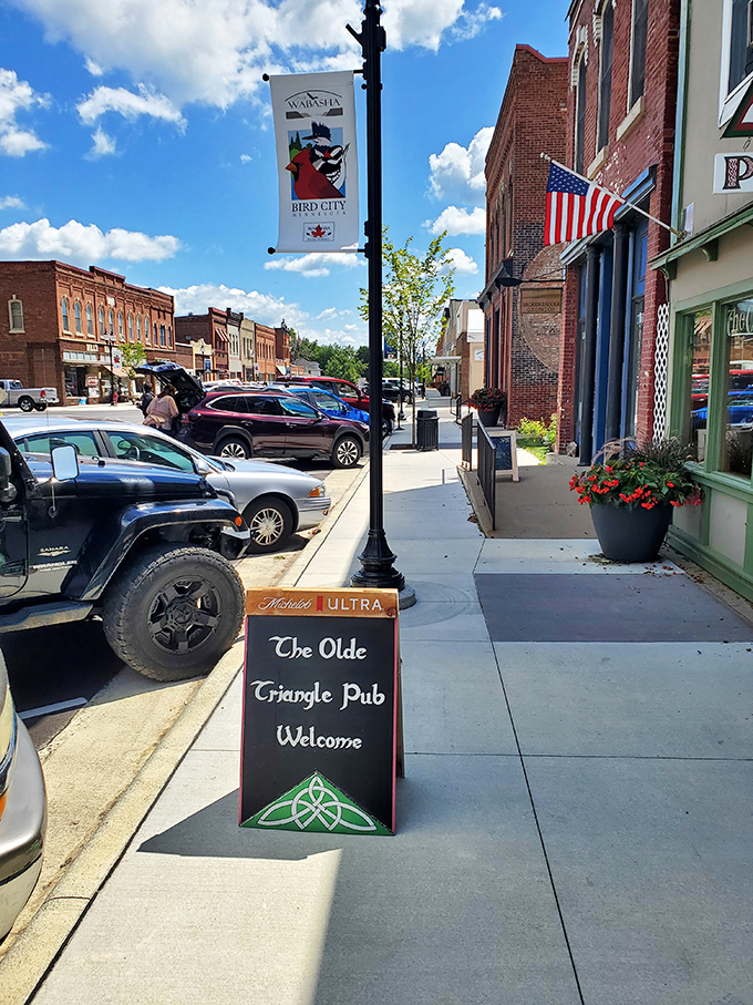Cheers to charm: The Olde Triangle Pub proves that Irish hospitality isn't confined to the Emerald Isle. Sl&aacute;inte, Wabasha style!
