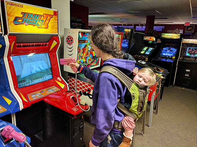 Family game night leveled up! Create core memories and friendly rivalries. Just remember, mom's Pac-Man skills are probably better than yours.