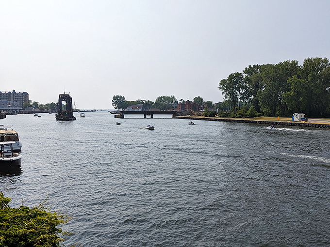 Ahoy, boating enthusiasts! The St. Joseph River is like a watery highway, but with better scenery and fewer road rage incidents.