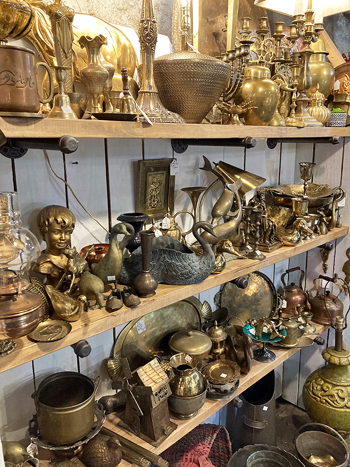 All that glitters is&hellip; brass? This collection of metallic marvels could outshine King Midas's treasure room.