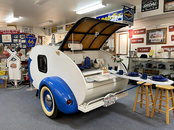 Hitch your wagon to a piece of history! This classic trailer is the stuff road trip dreams are made of.