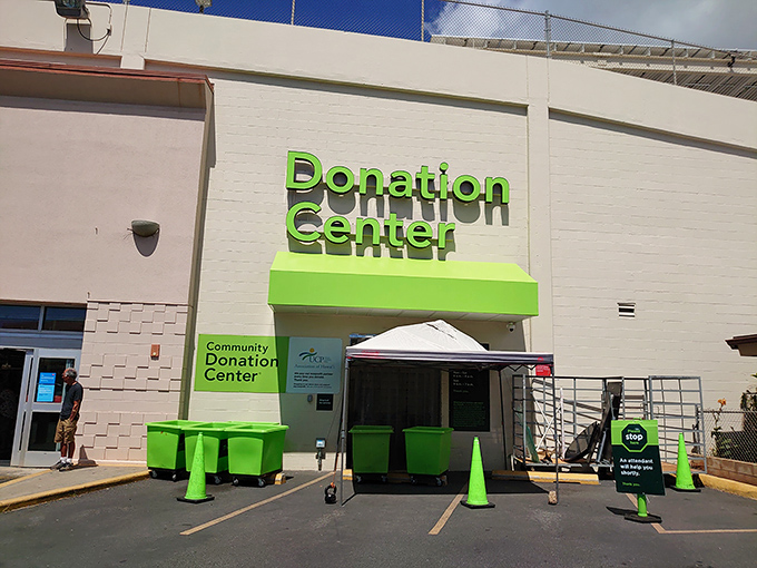 The circle of thrift life begins here! Savers' donation center is where one person's decluttering becomes another's treasure hunt. It's retail karma in action.