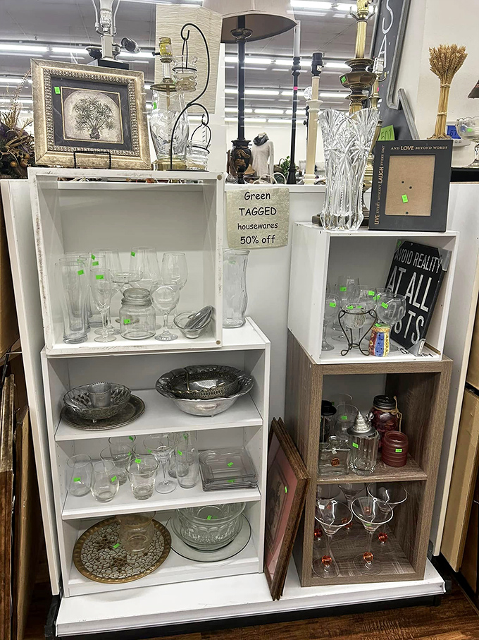 Home is where the heart is, and the bargains too! This housewares section is a smorgasbord of domestic delights. Martha Stewart, eat your heart out!