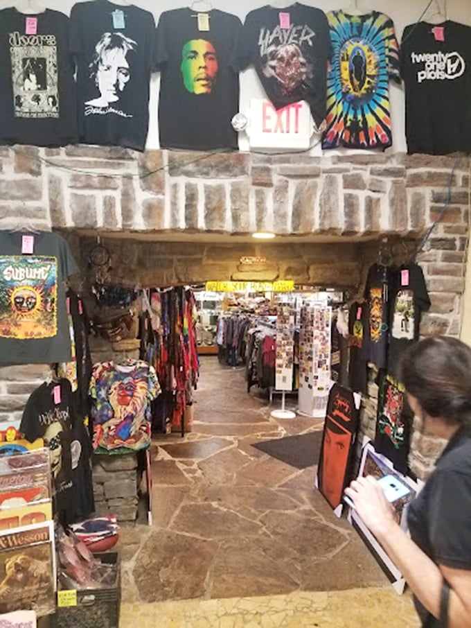 Retail therapy for the soul. This isn't just shopping; it's a journey through decades of counterculture, all under one groovy roof.