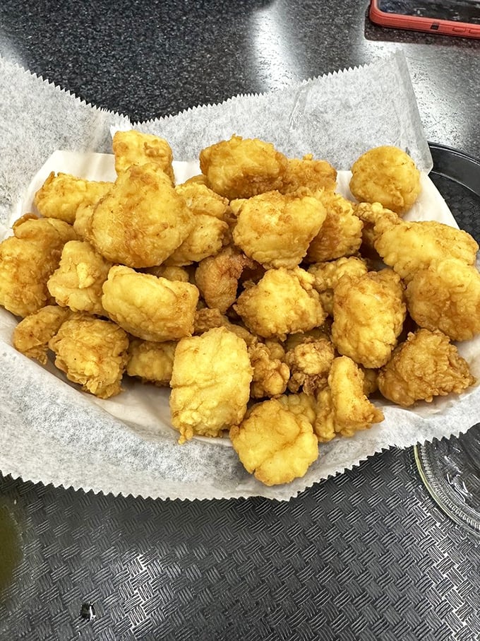 Holy scallops, Batman! These golden nuggets of the sea are so plump and juicy, they might just be the eighth wonder of the world.