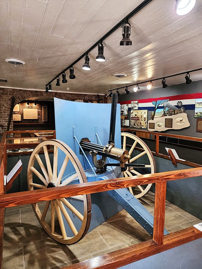 "Wheels of history keep on turning. This cannon might not fire anymore, but it still captures imaginations."