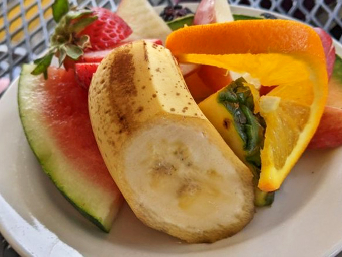 A fruit medley so fresh and colorful, it could double as modern art. Eat your heart out, Picasso!