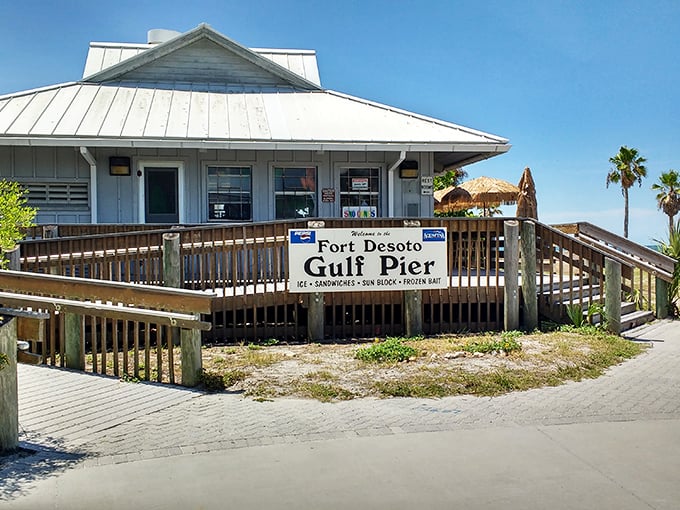 Snacks with a side of scenery. Fort De Soto's Gulf Pier isn't just a great fishing spot &ndash; it's where appetites meet awesome views.