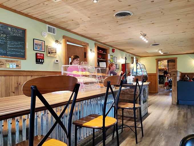 The staff at Charlotte's: Serving up smiles faster than you can say "More coffee, please!"